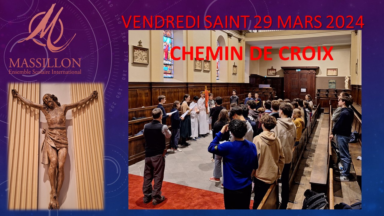 VENDREDI SAINT 29 MARS: chemin de croix école collège lycée - Ensemble Scolaire International ...